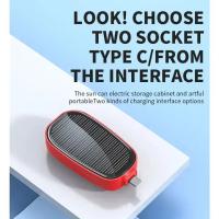 China Emergency Solar Cordless Power Bank 1200mAh Mini Keychain Portable Charger Key Chain for sale