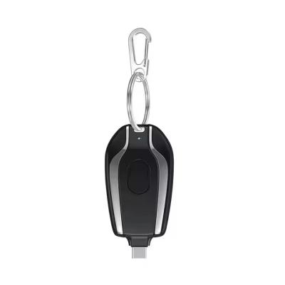 China Small Portable Mini Power Bank Emergency Mobile Phone Charger Pocket Keychain LI Polymer Battery for sale