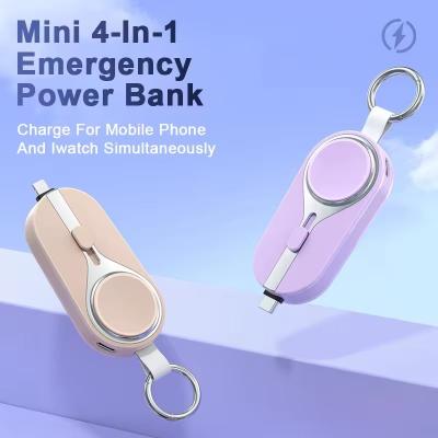 China Mini Portable Charger 3000mah Emergency Powerbank Mobile Phone Wireless Key Chain Power Bank for sale