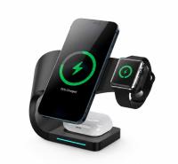 China 15W Fast For Wireless Phone Charger 4 In 1 Magnetic Stand Station Mobile Phones for sale