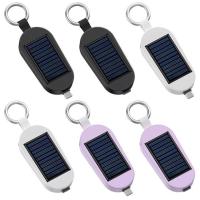 China Keychain Solar-Powered Power Bank with Hanging Buckle for Charging Phones and Watches in Emergencies for sale