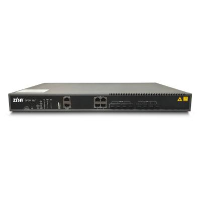 China 10G Uplink OLT GPON Cassette 4 Port Modem OP1604 8XGE SFP 4X10GE SFP+ for sale