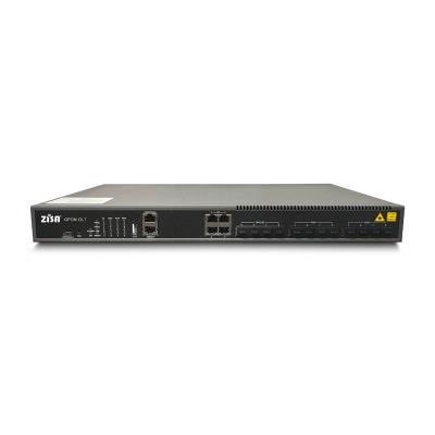 China AC 100v 1U Cassette 8 Port GPON OLT OP1608 Command Line Interface CE for sale