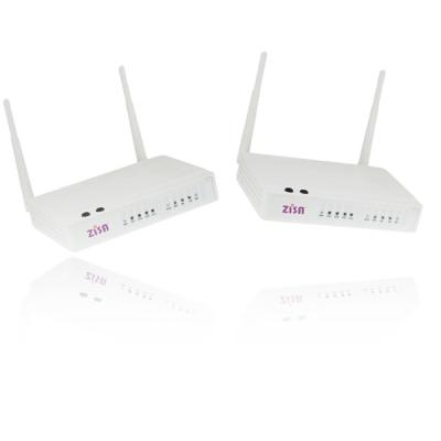 China Copper English Version Vdsl2 Modem Adsl2+ 4 Lan Wireless 300m 2x2 Mimo Antenna for sale