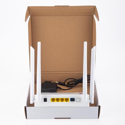 China Modem 4ge 11ac Xpon Onu Wifi Router Splitter Fiber Optic Network Device for sale