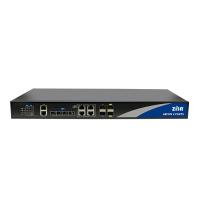 China Dual Power Supply 10G Uplink 4 Port EPON OLT OP1604e Black CLI for sale