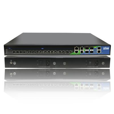 China Dual Power Supply GPON OLT Optical Line Terminal 16 Port 10G Uplink OP1616 for sale