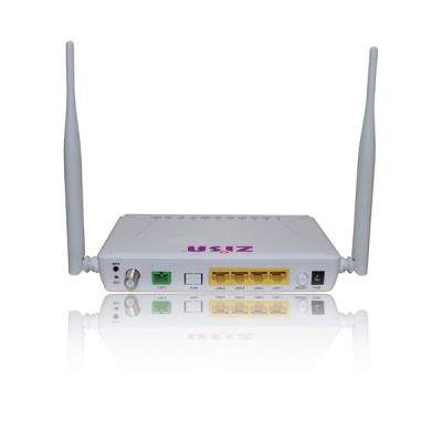 China High Rate 1ge Gepon ONU Modem Fiber Optic OP256CW 300Mbps 2.4 GHz for sale