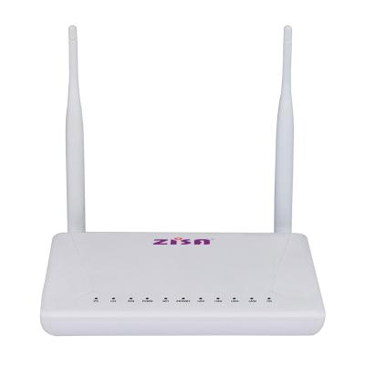 China 1GE 3FE WIFI VOIP GPON ONU 1GE GEPON ONU OP258WV White 4W 12V 1A for sale