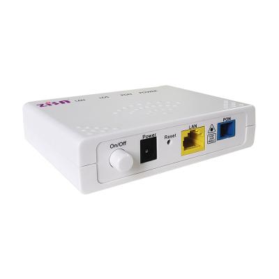 China 1GE GEPON GPON ONU Network Device OP251 White 12V 1A ITU-T G.984 for sale