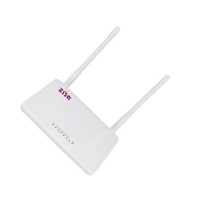 China 4LAN 300Mbps ADSL2+ MODEM Ethernet Router 1RJ11 White 300Mbps 802.1q VLAN for sale