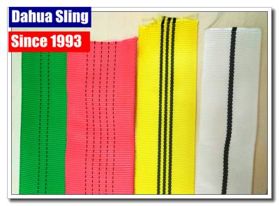 China 8 Inches Polyester Webbing Roll For Lashing Straps High Breaking Strength for sale