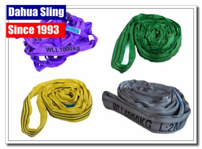 China High Strength Disposable Endless Round Slings For Tubing &  Pipe Industry for sale