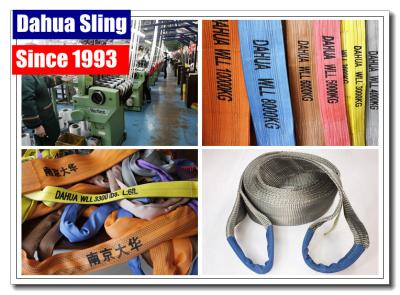 China Large Capacity Glass Lifting Slings , Strong Crain Weight Lifting Belt 2 Ton for sale