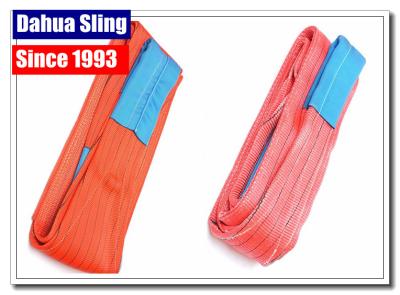 China Customized Length Crane Lifting Slings , Industrial Lifting Straps 5000kg Capacity for sale