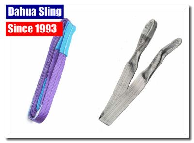China All Size 100% Polyester Lifting Slings And Straps 1 Ton - 20 Ton AS1353-1997 for sale