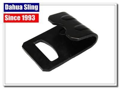 China Heavy Duty Ratchet Strap Replacement Hooks , Black Flat Car Tie Down Hooks for sale