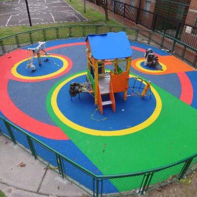 China Plastic Cutting Recycled EPDM Granules For Kindergarten Playground Surfacing for sale
