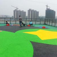 China Granules Infilling EPDM Rubber Playground DIY Homemade Kids Play Area for sale