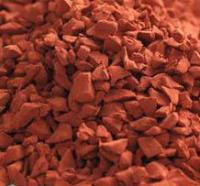 China Red Non Toxi Playground Rubber Granules Mulch EPDM WAF Certification for sale