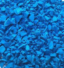 China FEELING Colorful Synthetic Rubber Scrap EPDM Pour In Place Rubber Mulch for sale