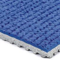 China Blue Natural Synthetic Rubber Track Middle Distance IAAF Certificate for sale