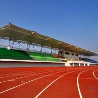 China Red 13mm Synthetic Race Track Sandwich Rubber Running Track Surface EPDM Rubber for sale