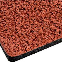 China Red 13mm Synthetic Race Track Sandwich Rubber Running Track Surface EPDM Rubber for sale
