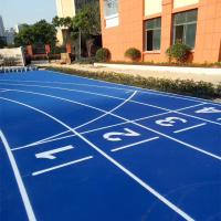 China OEM Blue Sandwich Running Track EPDM Rubber Race Track for sale