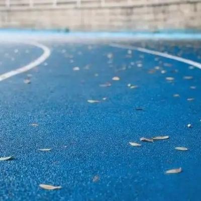 China EPDM Rubber Granules Plastic Running Track 400m Running Track Blue Color for sale