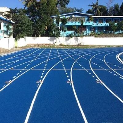 China Sports Synthetic Athletic Track 1mm 3.5mm Blue Red EPDM Granules For Stadium for sale