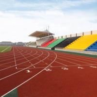 China Sports Synthetic Athletic Track 1mm 3.5mm Blue Red EPDM Granules For Stadium for sale