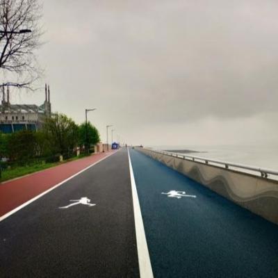 China Infilling Rubber Jogging Track for sale