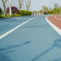 China 3mm Rubber Walking Path  Colured Eco-friendly Granules EPDM Runway for sale