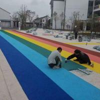 China Eco Friendly Jogging Rubber Track Material Colored EPDM Rubber Crumb for sale