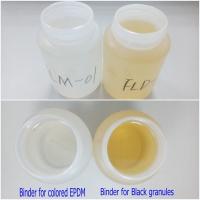 China REACH certificated transparent polyurethane pu binder for epdm rubber surfacing for sale