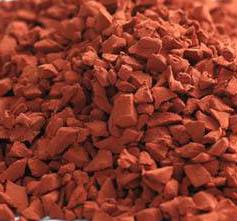 China 0.5 - 5mm Coloured EPDM Granules Kids Playground Rubber Granules Flooring for sale