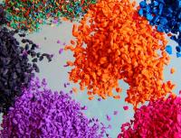 China 1-3mm EPDM Playground Rubber Granules Particles Shape For Kindergarten Floor for sale
