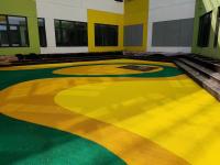 China EPDM Safe Rubber Mulch Eco Friendly For Playground for sale