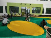 China SGS 10% - 30% EPDM Rubber Granules Infilling Artificial Grass for sale