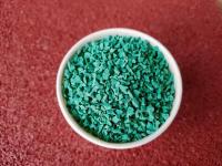 China Outdoor EPDM Cutting Playground Wet Pour Rubber Granules For Play Area Flooring for sale