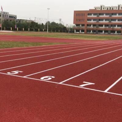 China Synthetic Sandwich System Running Track 13 - 15mm For Athletic for sale