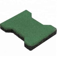 China Safety EPDM Rubber Floor Mat Dog Bone Paver Tiles for sale