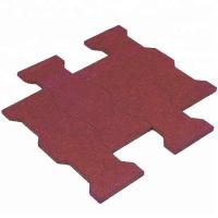 China Safety EPDM Rubber Floor Mat Dog Bone Paver Tiles for sale