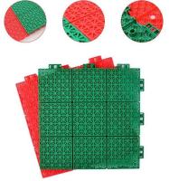 China Sport Elasticity TPE Backyard Floor Tile Basketball Court Interlocking for sale