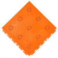 China Elastic Interlocking Rubber Flooring Tile For Sport Court Outdoor for sale