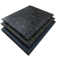 China Portable Playground Rubber Floor Tile Interlocking Sport 1m x 1m for sale
