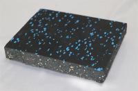 China Portable Playground Rubber Floor Tile Interlocking Sport 1m x 1m for sale