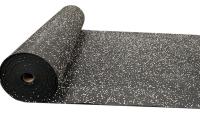 China EPDM Rubber Gym Roll Shock Absorbing Noise Reduction 12mm for sale