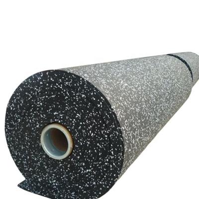 China EPDM Gym Rubber Flooring Roll Mat 3mm Thickness Eco Friendly for sale
